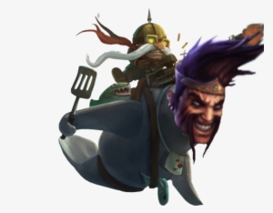 Draven Rider Corki - Cartoon PNG Image | Transparent PNG Free Download ...