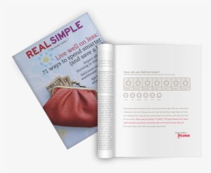 Sleepmonthprint - Real Simple Magazine Cover PNG Image | Transparent ...