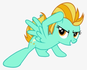 Lightning Dust Power Sliding Vector Mlp My Little Pony, - Lightning ...