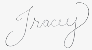 New Kit The Tracey - Calligraphy PNG Image | Transparent PNG Free ...