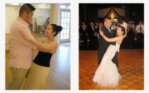 Wedding Dance Couple Before And After - Ballroom Dance PNG Image ...