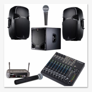 Dj Sound System - Mackie 1202-vlz4 12 Channel Analog Compact Mixer PNG ...