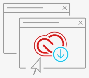 Adobe Creative Cloud Icon Logo Template - Adobe Creative Cloud Vector ...