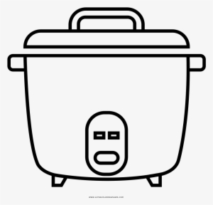 Crock Pot Coloring Page - Crock Pot Coloring PNG Image | Transparent ...