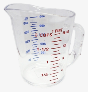 1 Pint Measuring Cup - Cup PNG Image | Transparent PNG Free Download on ...