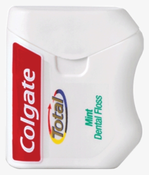 Colgate Total Mint Floss - Colgate Total Waxed Dental Floss PNG Image ...