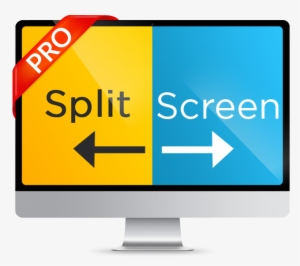 Split Screen Pro - Split Screen On Mac PNG Image | Transparent PNG Free ...
