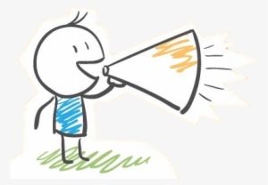 Daily Announcements - Man With Loud Hailer PNG Image | Transparent PNG ...
