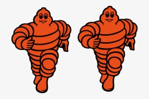 2718 Michelin Man Color - Red Michelin Man Sticker PNG Image ...