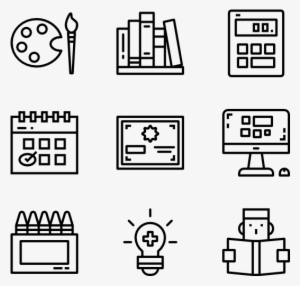 Mathematics Icons - 9th Grade Math Symbols PNG Image | Transparent PNG ...