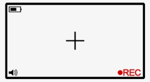 Camera Recording Screen Png Vector Transparent Library - Cross PNG ...