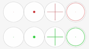 Bushnell Red Dot Reticles - Red Dot Sight PNG Image | Transparent PNG ...