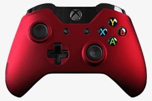 Xbox One Evil Mastermod Soft Touch Red Modded Controller - Custom Gold ...