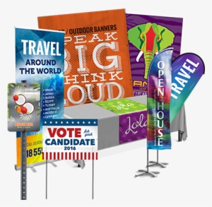 Banners - Large Format Printing Design PNG Image | Transparent PNG Free ...