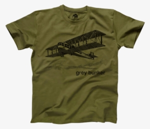 Grey Bunker Green Single Plane T Shirt - Abraham Lincoln Shirt T ...