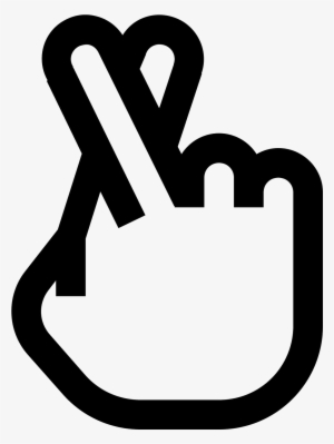 Fingers Crossed Icon - Fingers Crossed Icon Transparent PNG Image ...