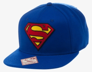 Classic Superman Logo Snapback Hat - Dc Comics Superman Logo Snapback ...