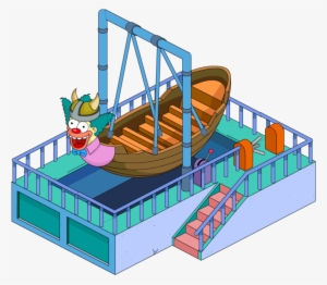 Viking Boat Ride - The Simpsons: Tapped Out PNG Image | Transparent PNG ...