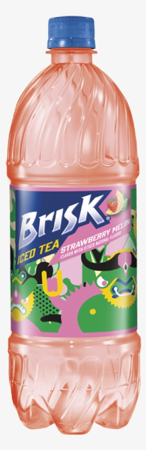 Brisk Iced Tea Strawberry Melon - Brisk Drink PNG Image | Transparent ...