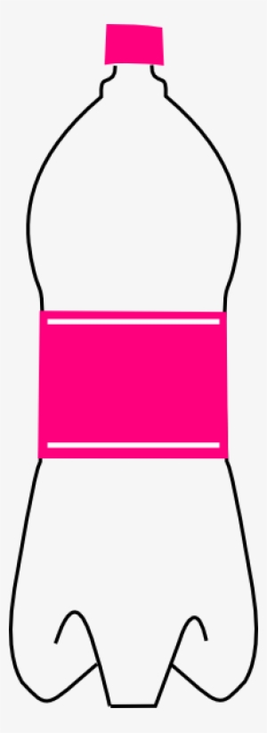 Crayon Clipart Clear - Pink Water Bottle Cartoon PNG Image ...