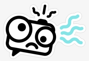 Shocked Confused - Sticker PNG Image | Transparent PNG Free Download on ...