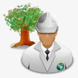 Engineer, Environmental, Green Icon - Supervisor Del Medio Ambiente PNG ...