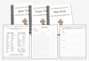 Printable Bible Study Notebook PNG Image | Transparent PNG Free ...
