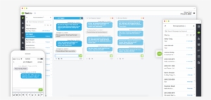 Business Texting Features - Texting Platform PNG Image | Transparent ...