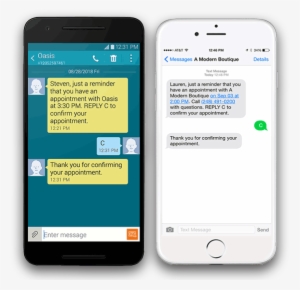 Appointment Notifications - Appointment Confirmation Text Message ...