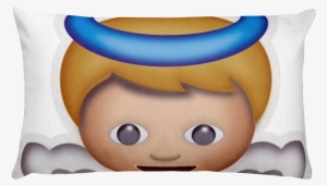 Emoji Bed Pillow - Emoticones De Whatsapp Angelito PNG Image ...