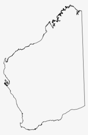 Basic Outline Maps Library Inside Australia State Map - Simple Outline ...