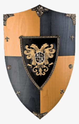 Toledo Eagle Wooden Shield - Medieval Shield PNG Image | Transparent ...