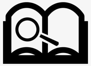 Magnifying Glass And Book - Book And Magnifying Glass Transparent PNG ...