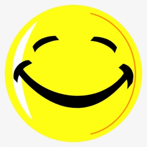Smiley Face Free Stock Photo Illustration Of A Yellow - Transparent ...