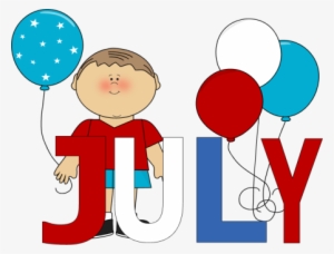 Month Of July Clipart - July Clip Art PNG Image | Transparent PNG Free ...