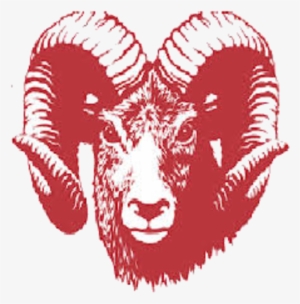 Ram On The H Rock - Highland School Of Technology Rams PNG Image ...