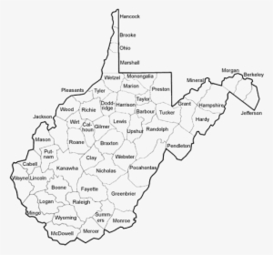 West Virginia County Map Mapsof - West Virginia Counties PNG Image | Transparent PNG Free ...