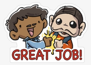 Great Job - Sticker PNG Image | Transparent PNG Free Download on SeekPNG