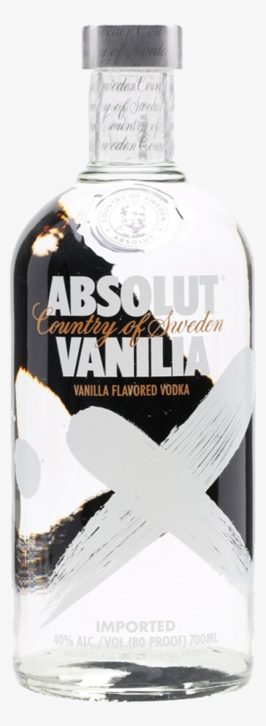 Absolut Vanilla -1ltr - Absolut Vanilia Vodka 1 Litre PNG Image ...