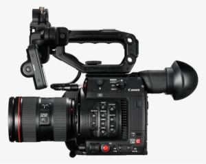 Canon C200 Video Camera Side View With Controls - Canon C200 PNG Image ...