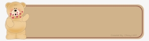 Cute Banner Png Download - Bear PNG Image | Transparent PNG Free ...