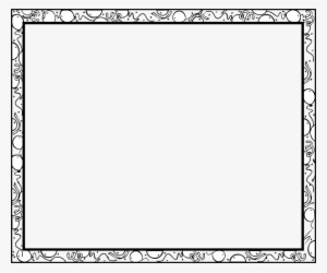 15 Frames And Borders Black White Png For Free On - Border Clip Art PNG ...