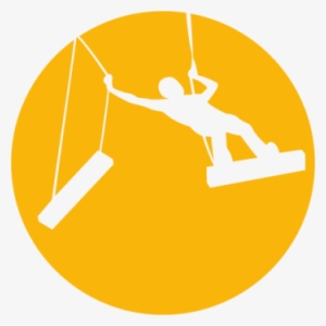 G822 - High Ropes Course Cartoon PNG Image | Transparent PNG Free ...