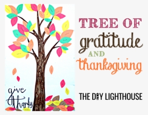 Tree Of Gratitude & Thanksgiving - Tree Of Thanksgiving PNG Image ...