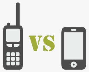 Radio Vs Cell Phone PNG Image | Transparent PNG Free Download on SeekPNG