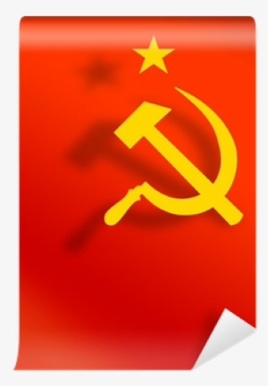 Cccp Symbols, Hammer And Sickle Wall Mural • Pixers® - Socialist ...