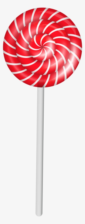 Red Striped Lollipop, Lollipop, Sweets, Red Stripes - Png Lollipops PNG ...