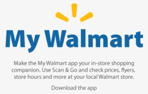 My Walmart Download The App - Graphic Design PNG Image | Transparent ...