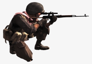 Opfor Sniper Cod4 - Critical Ops Render Png PNG Image | Transparent PNG ...