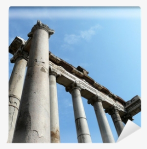 Ancient Columns At The Roman Forum In Rome, Italy Wall - Roman Forum ...